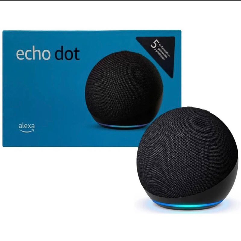 Amazon Alexa Echo Dot 5 Geração - Preto - Original - Novo!! | Shopee Brasil