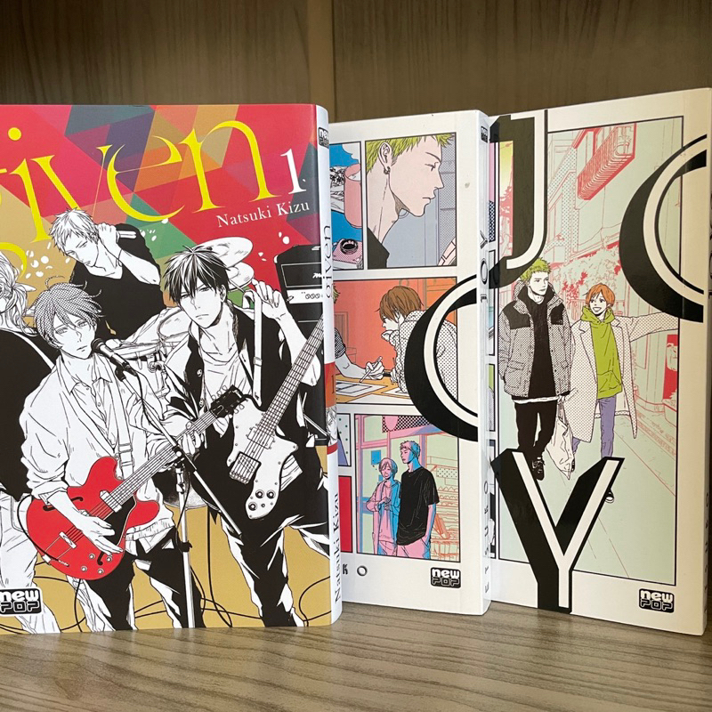 3 Mangás - Given Vol 01, Joy e Joy Second (Editora NewPop) | Shopee Brasil