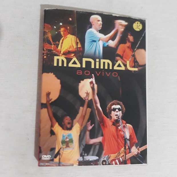 DVD MANIMAL AO VIVO - EM ÓTIMO ESTADO | Shopee Brasil