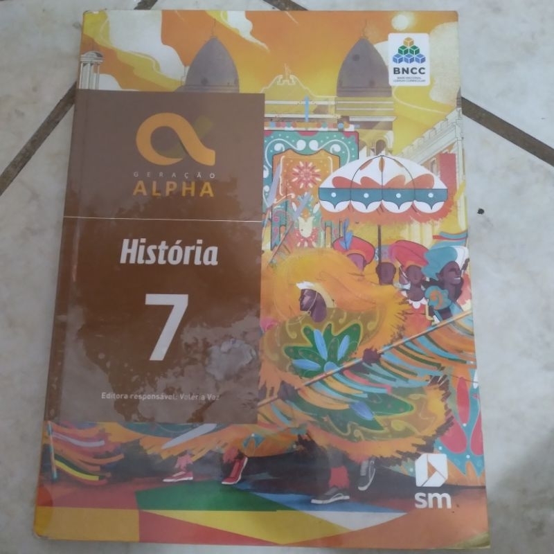 Livro de história 7° ano, geração alpha | Shopee Brasil