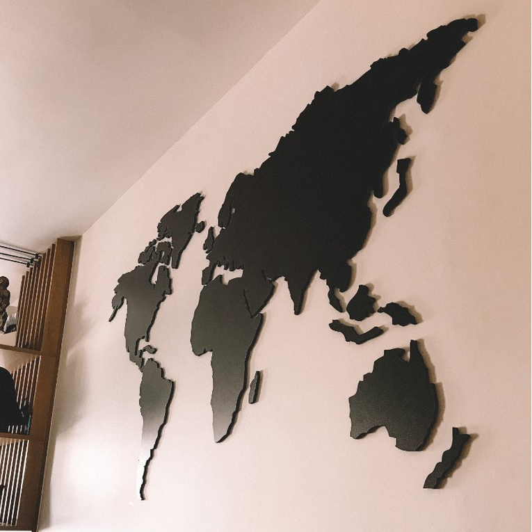 Quadro Mapa Mundi MDF Preto Decorativo 1 metro | Shopee Brasil Quadro Mapa Mundi MDF Preto Decorativo 1 metro | Shopee Brasil