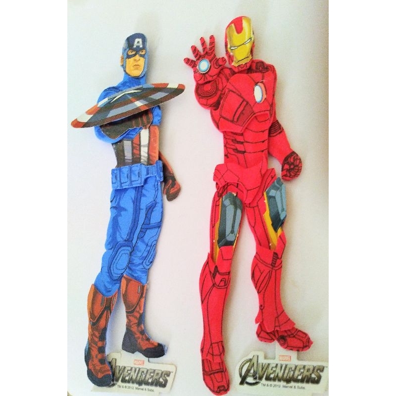 Aplique Mini Personagem EVA grande Heróis Vingadores Avengers 6 ...