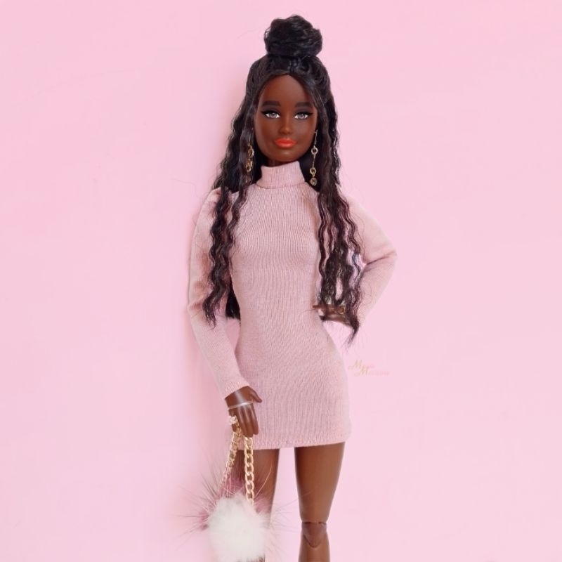 Vestido Maia Martins para boneca Barbie/ Roupas para boneca Barbie ...