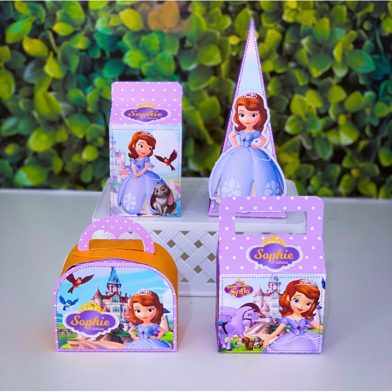 Kit Personalizados Princesa Sofia Simples | Shopee Brasil