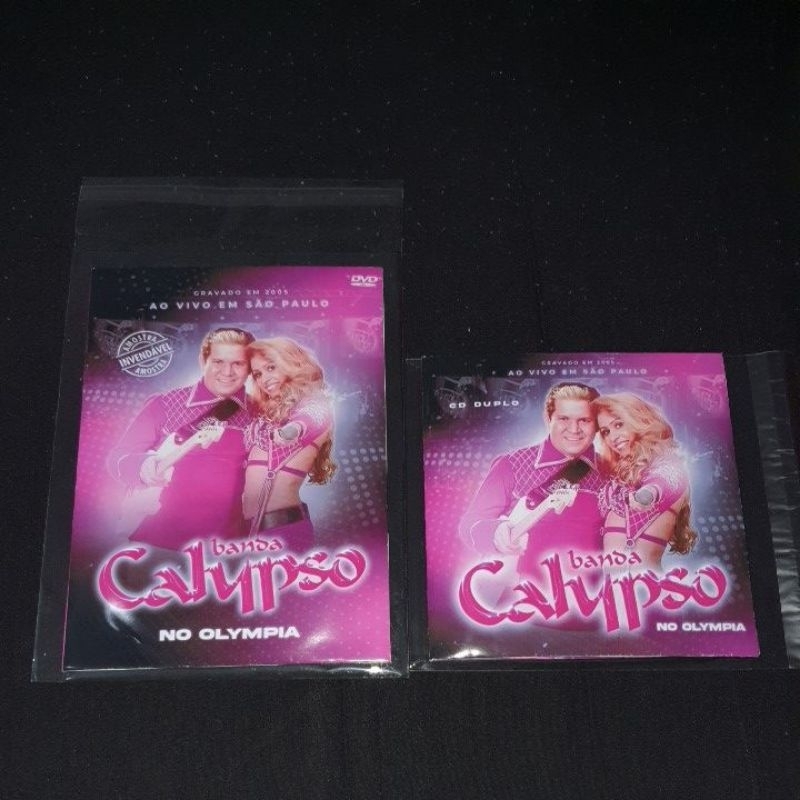 CD e DVD Banda Calypso Ao Vivo no Olympia 2005 Promocional | Shopee Brasil