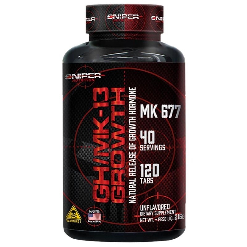MK Gh/MK - 13( 120 Tabs ) Sniper Nutrition | Shopee Brasil