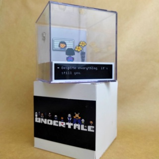 Diorama Cubo Undertale | Shopee Brasil