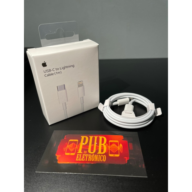 Cabo Lightning Apple | USB-C (Cabo IPhone Original) | Shopee Brasil