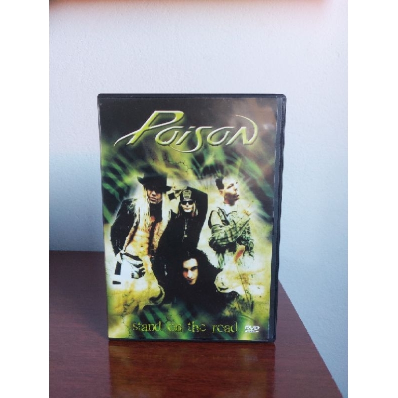 Dvd Poison - Stand On The Road | Shopee Brasil