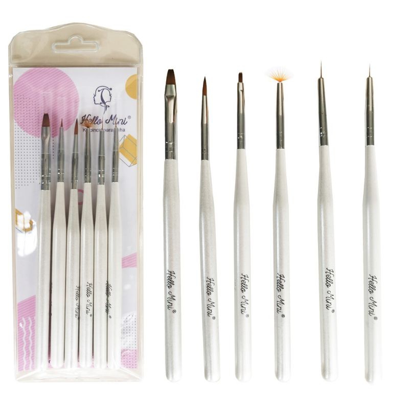kit Pincel Hello Mini - 6 Peças | Shopee Brasil
