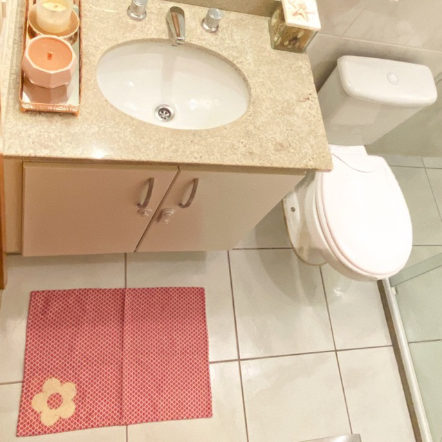 Tapete Banheiro Capacho Sala Artesanal Multi Cores Barato | Shopee Brasil