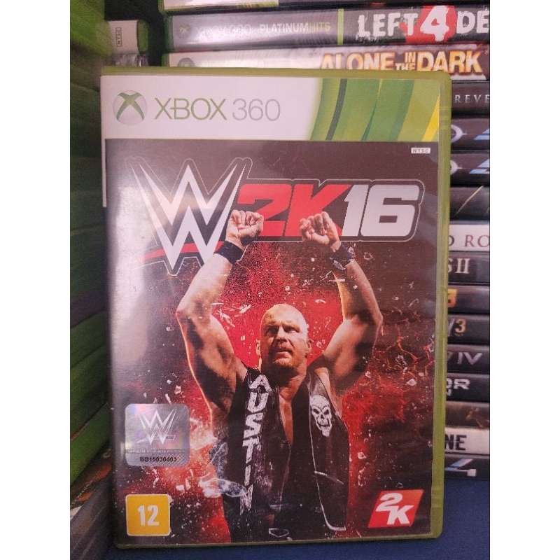 WWE 2K16 xbox 360 original em mídia física | Shopee Brasil
