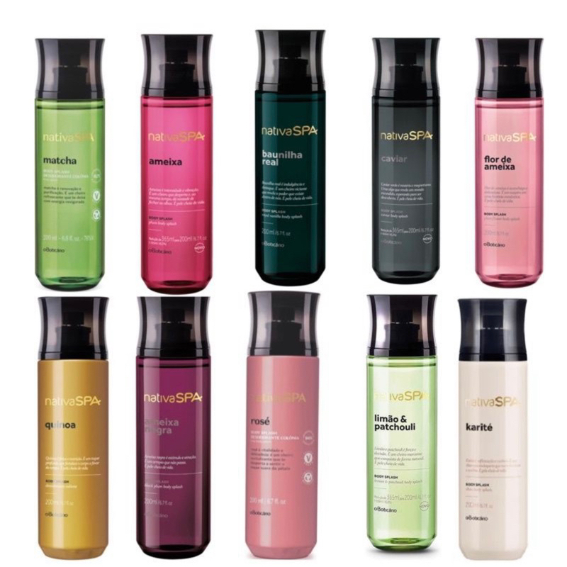 Desodorante Colônia Body Splash Nativa Spa O Boticário 200 ml ...