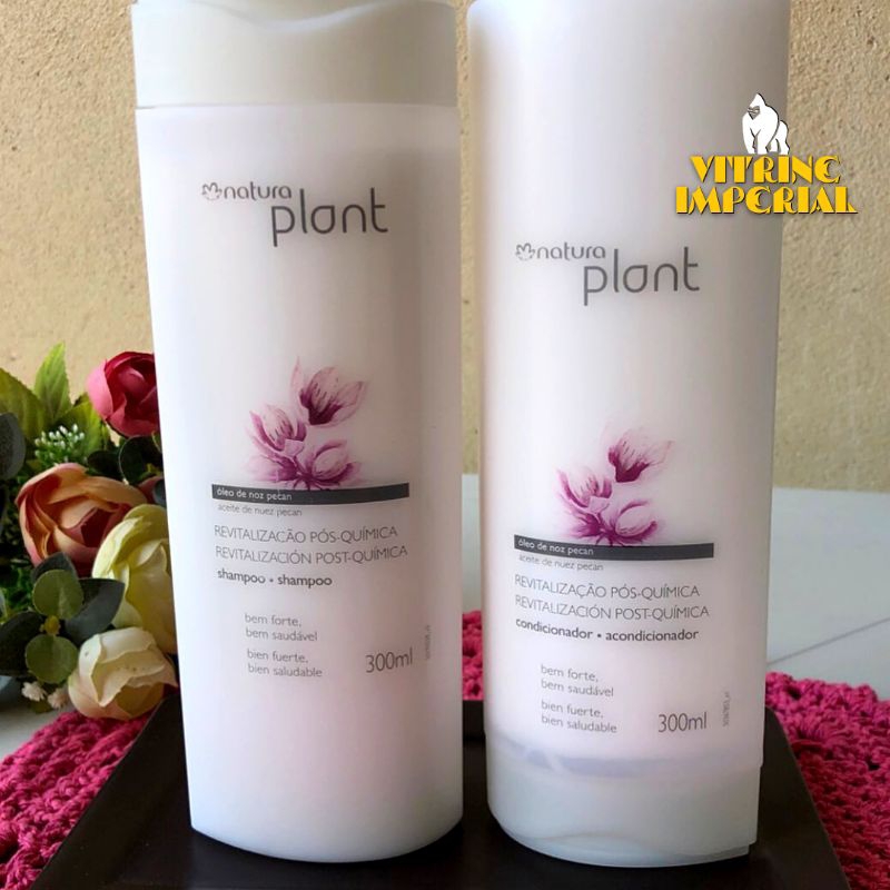 shampoo e Condicionador Natura Plant - 300ml | Shopee Brasil