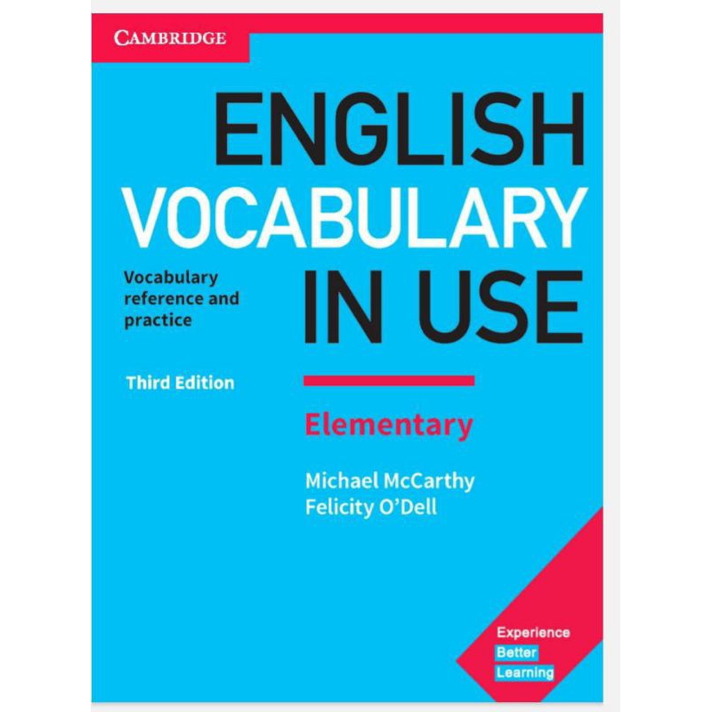 English Vocabulary In Use Elementary 2nd Edition | Shopee Brasil