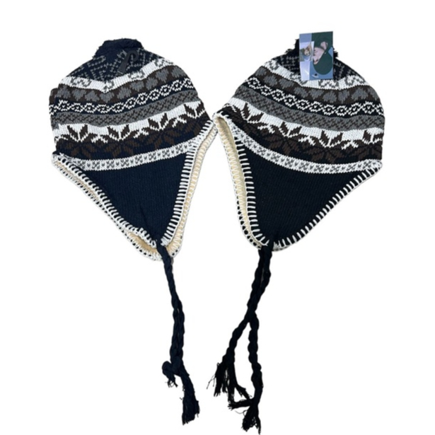 Touca Gorro Peruana Chullo Pachamama Forrada Adulto Unissex | Shopee Brasil