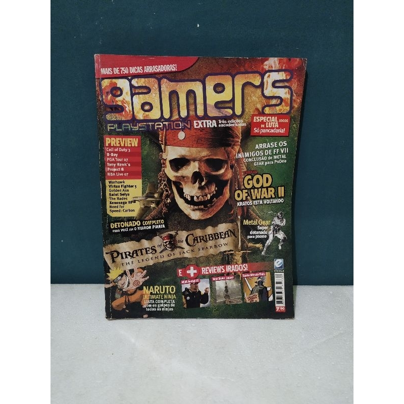 revista gamers Playstation | Shopee Brasil