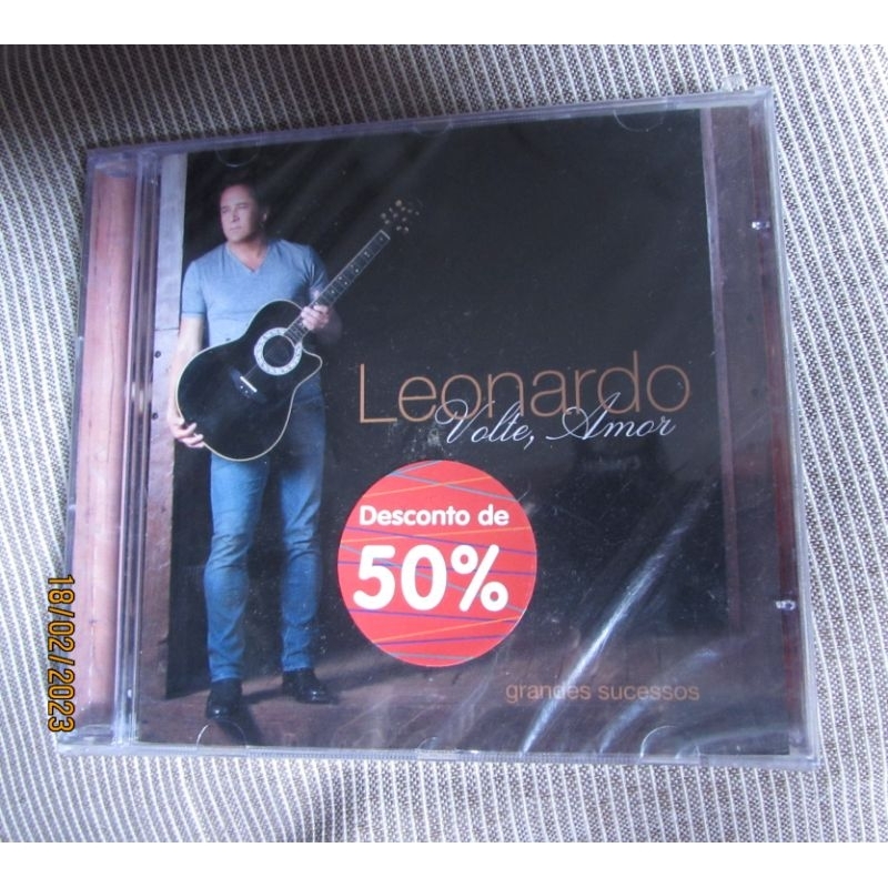 Leonardo volte, amor CD novo lacrado | Shopee Brasil