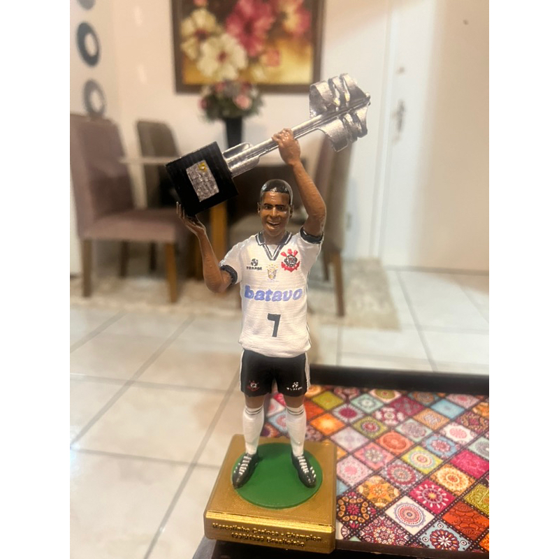 Estátua / Boneco - Marcelinho Carioca - Corinthians - 23cm | Shopee Brasil