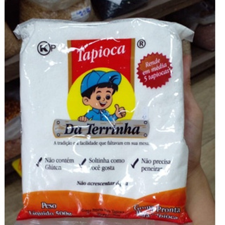 Tapioca Da Terrinha - goma Pronta Para Tapioca 500 g | Shopee Brasil