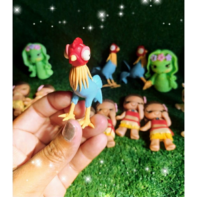hei hei de moana em biscuit kit | Shopee Brasil
