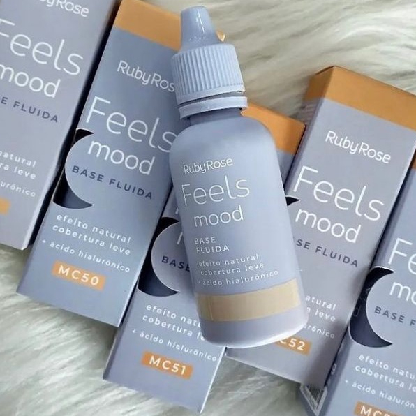 Base Fluida Feels Mood Ruby Rose | Shopee Brasil
