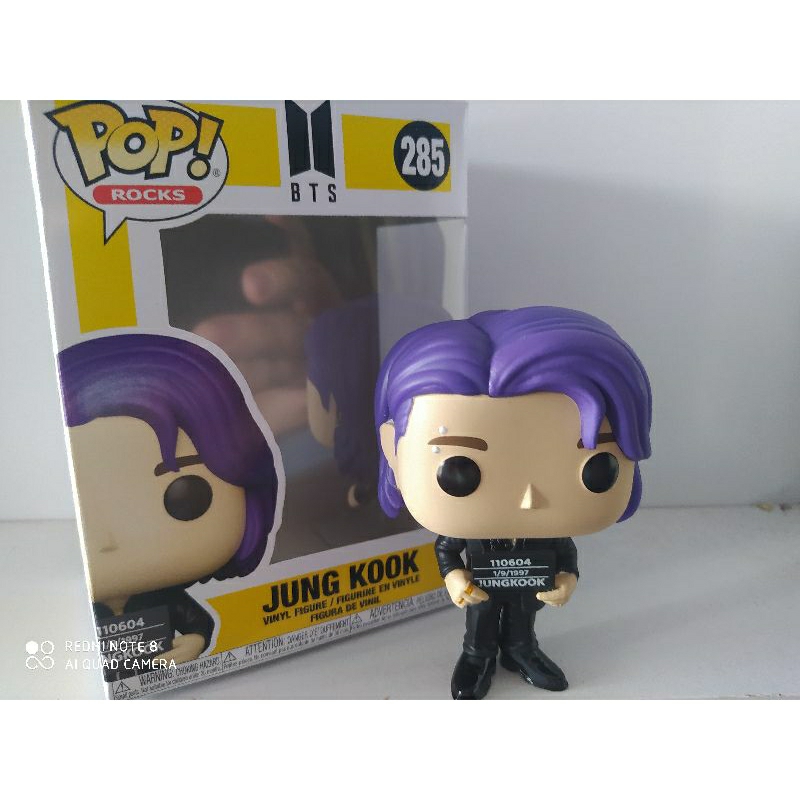 FUNKO POP ROCKS BTS S3 - JUNG KOOK 285 | Shopee Brasil