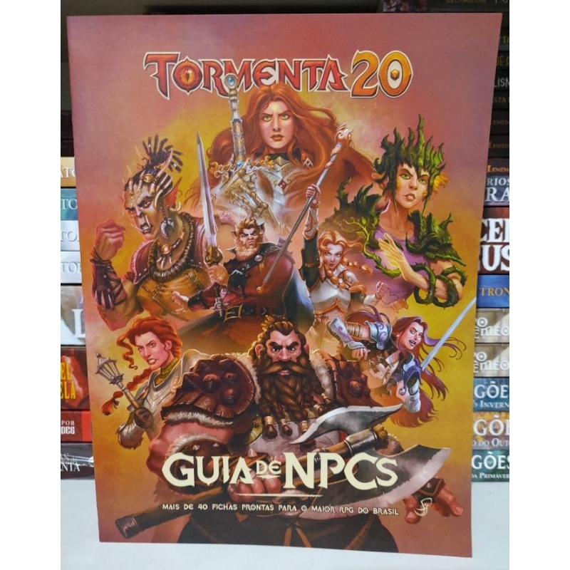 Guia de Npcs - Tormenta20 RPG | Shopee Brasil