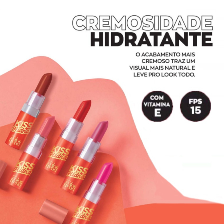 Batom Kiss Hidra Com FPS15 - Avon 3,6g | Shopee Brasil