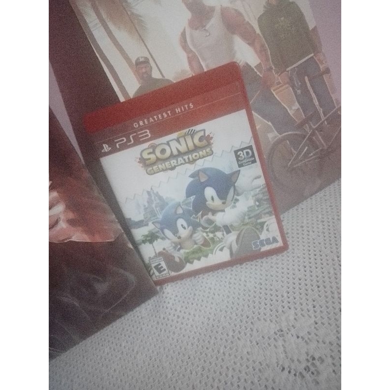 Sonic Generations PS3! | Shopee Brasil