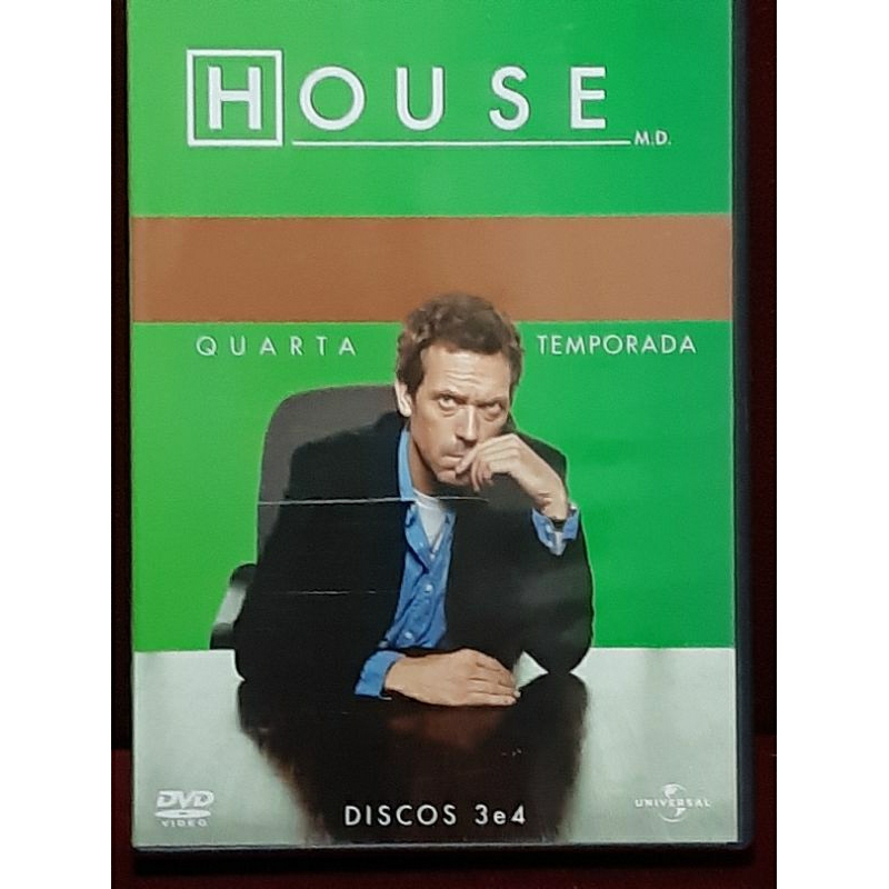 Dvd House Quarta Temporada completa | Shopee Brasil