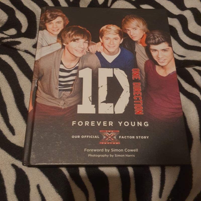Livro oficial One Direction forever Young x factor Niall horan, harry ...