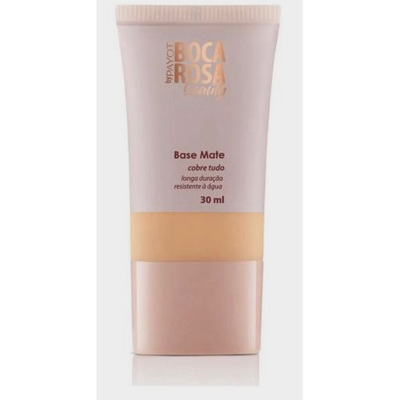 Base Boca Rosa Matte - Cor 3 Francisca Lacrada | Shopee Brasil