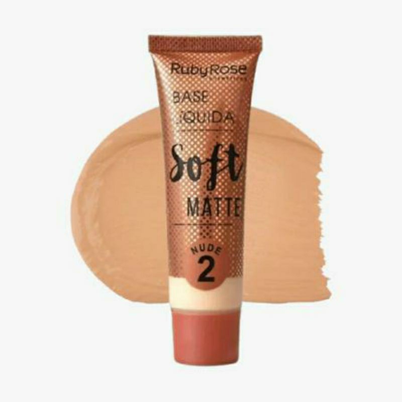 Base Líquida Soft Matte Ruby Rose | Shopee Brasil