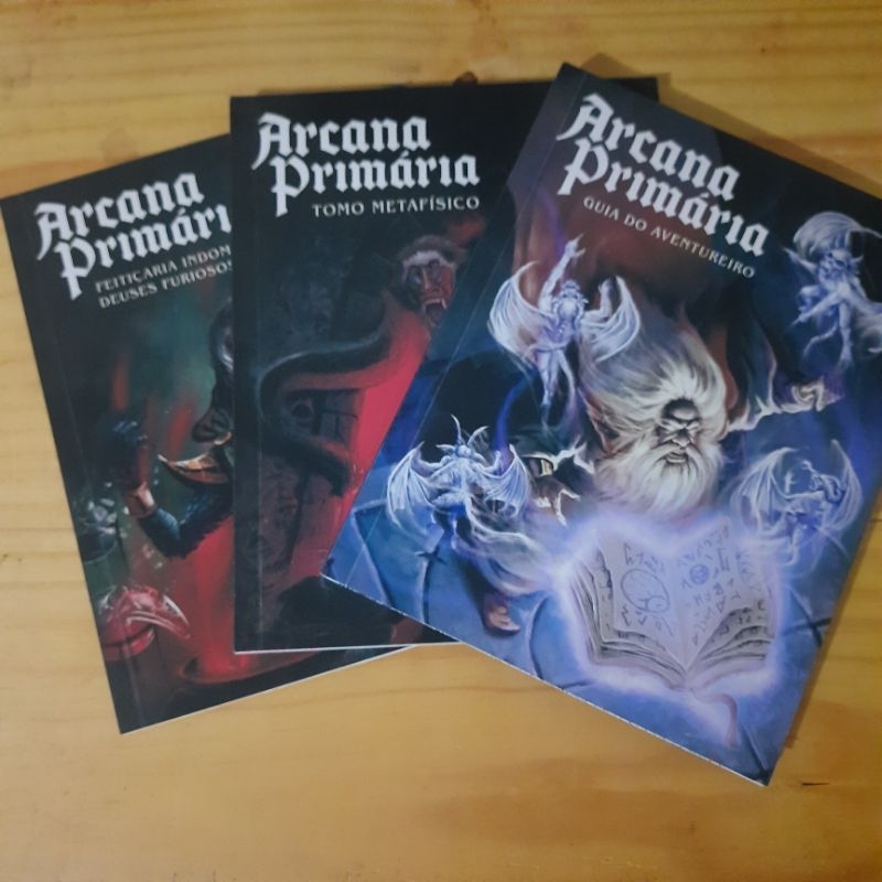 RPG Arcana Primária - Kit Completo - 3 Livros | Shopee Brasil