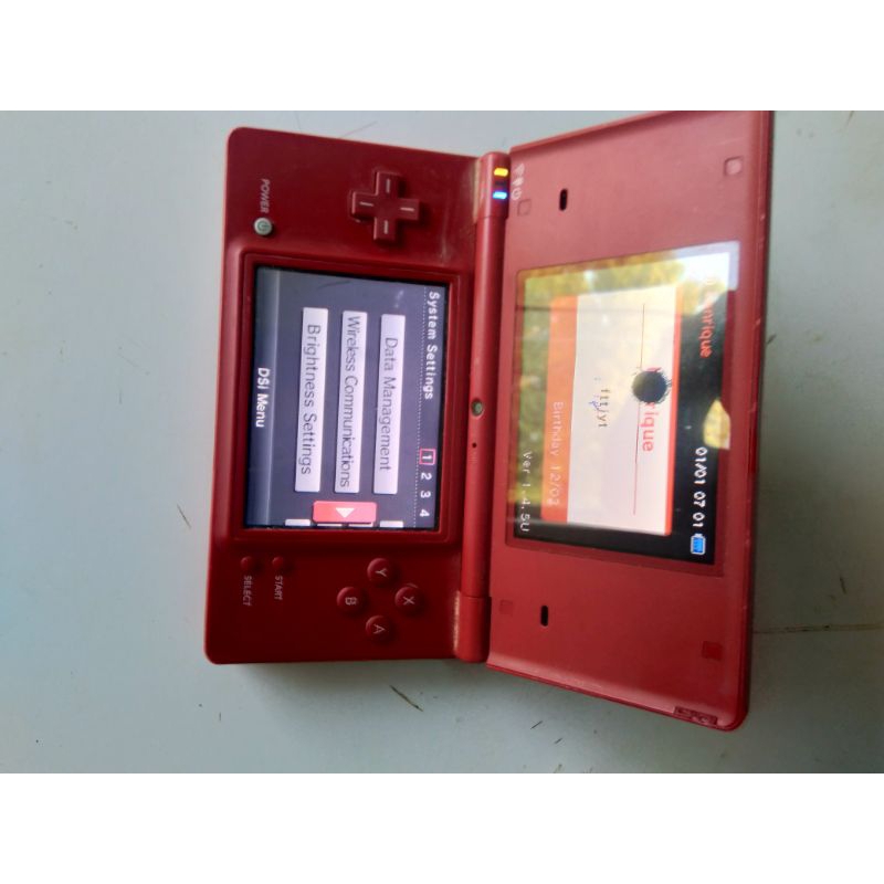 Nintendo Dsi Vermelho (bateria original) | Shopee Brasil