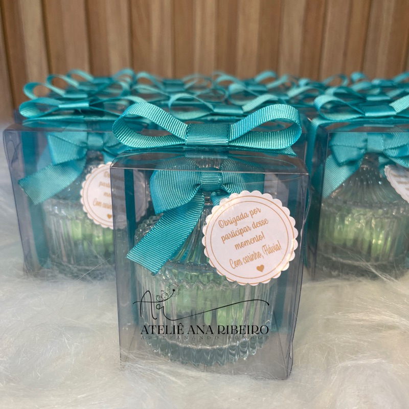 15 Mini bomboniere de vidro lembrancinhas amêndoas confeitadas | Shopee Brasil