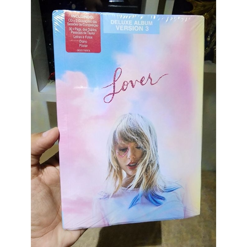 Cd Taylor Swift Lover Deluxe Álbum Version 3 Lacrado | Shopee Brasil