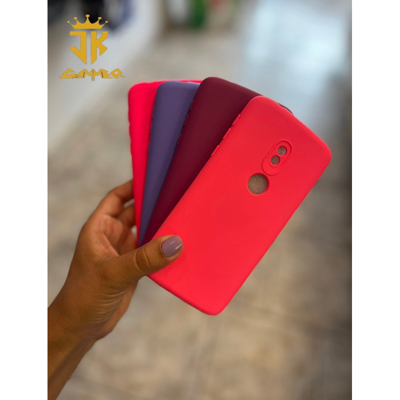 Capa Capinha Case Aveludada Para Celular MOTOROLA MOTO G6 PLAY | Shopee Brasil