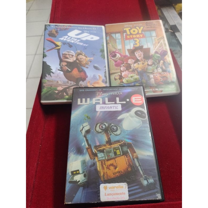 Lote de Desenhos ( DVDs Originais) Disney Pixar - Envio Imediato ...