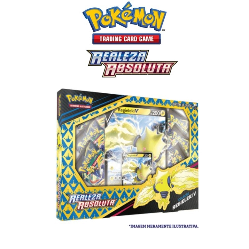 BOX POKÉMON REGIELEKI V | Shopee Brasil