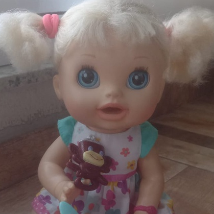 Baby Alive Comer e Brincar Loira | Shopee Brasil