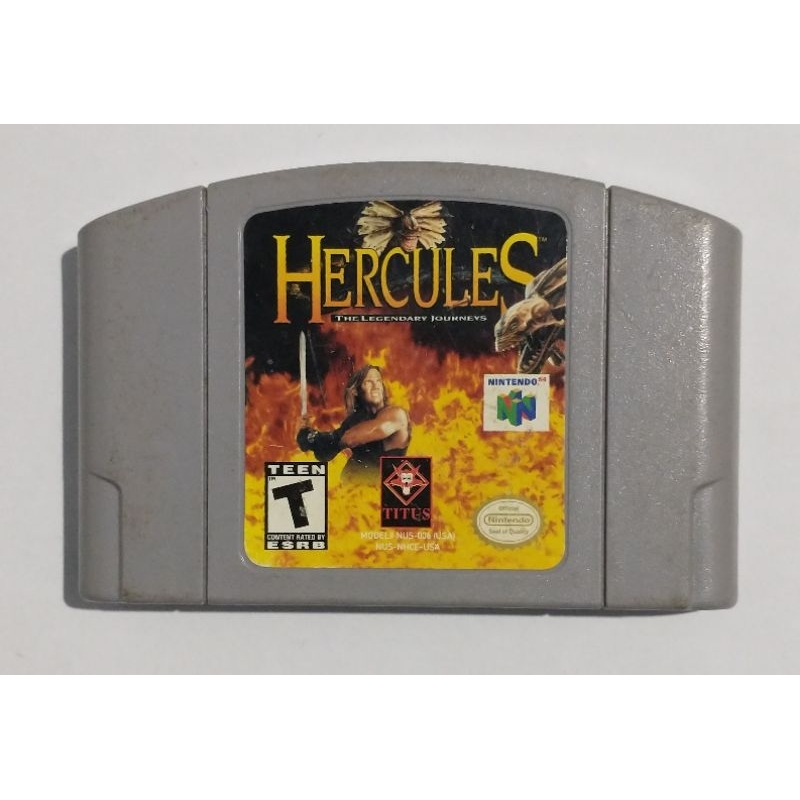 Hércules - Cartucho Nintendo 64 Original | Shopee Brasil