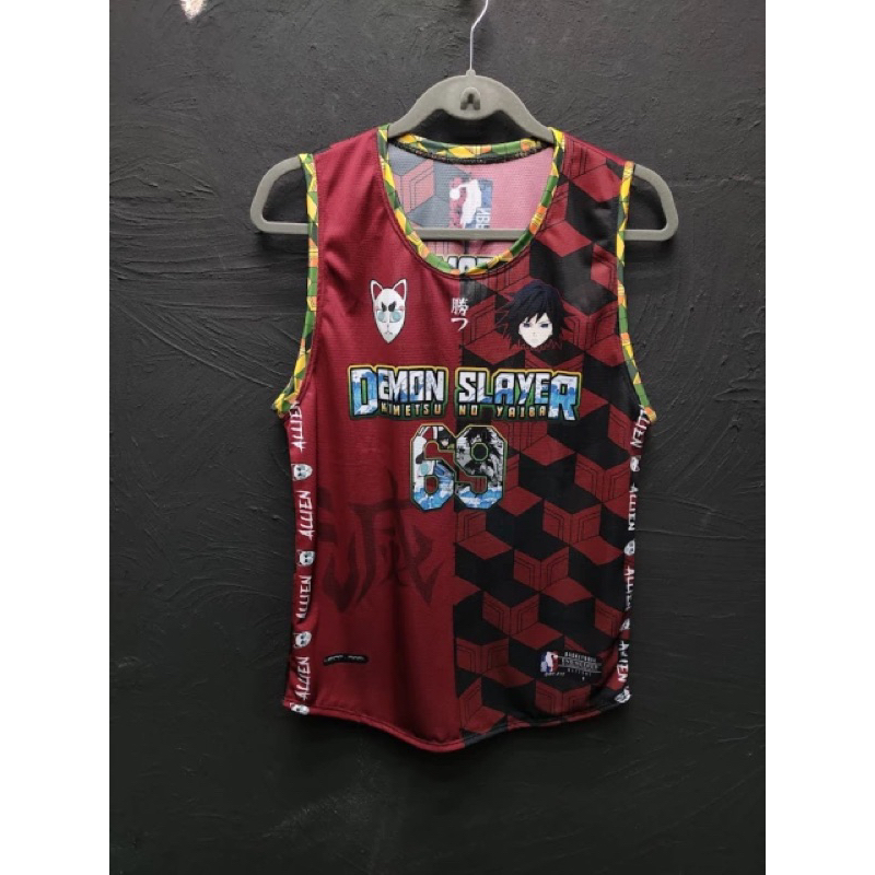 GYU TOMIOKA - PILAR DA AGUA - DEMON SLAYER - REGATA NBA | Shopee Brasil