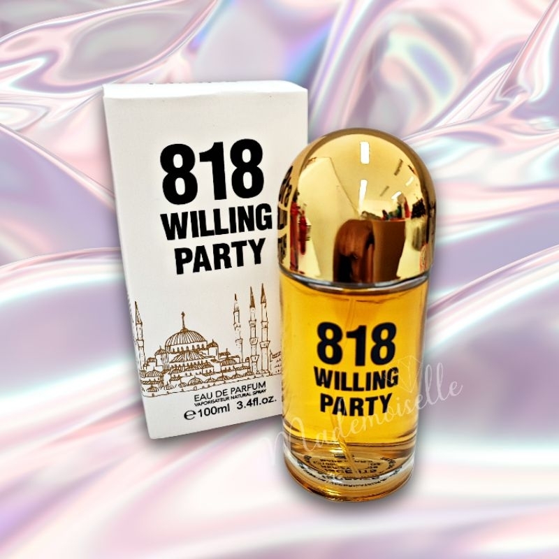 Perfume 818 vip feminino tradicional 100ml | Shopee Brasil