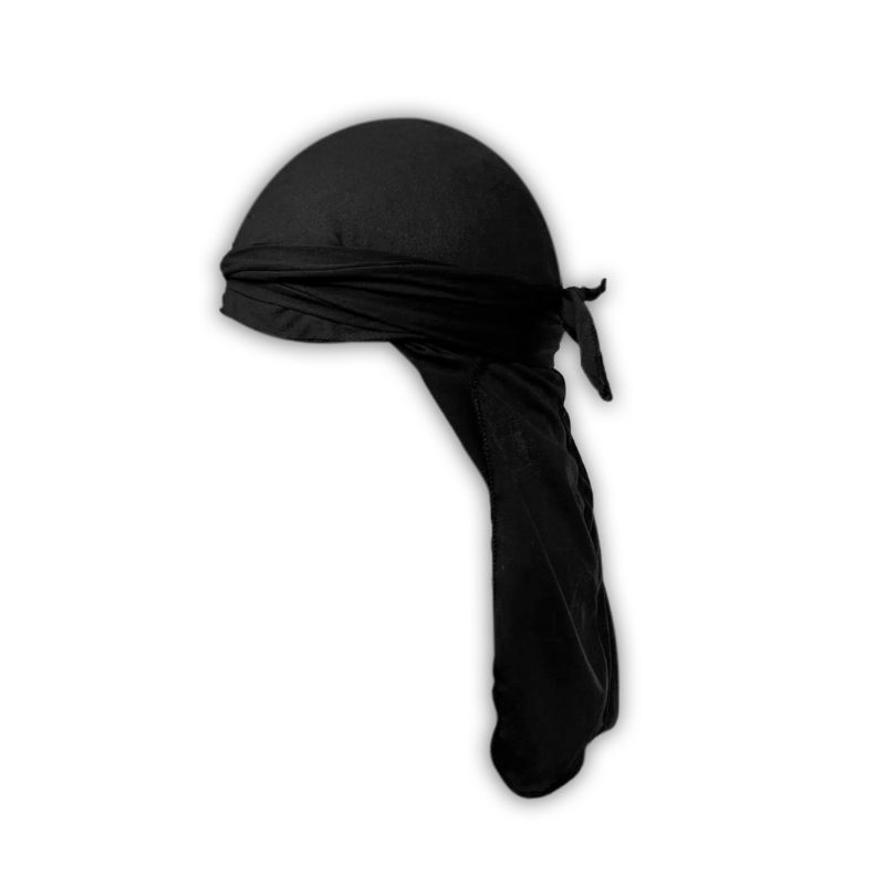 Dureg durag waves bandana Trap rapper, Preto. | Shopee Brasil