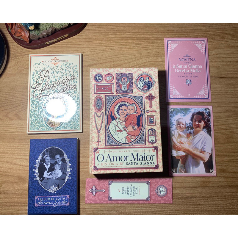 O amor maior - A história de Santa Gianna - Box Minha Biblioteca ...