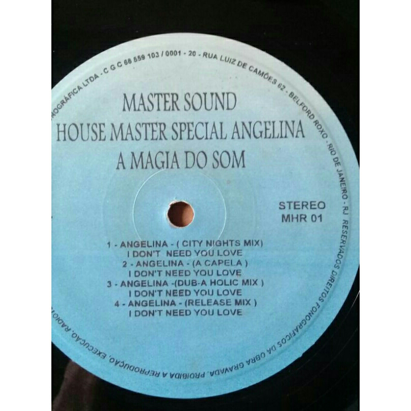 LP House Master Special ANGELINA | Shopee Brasil