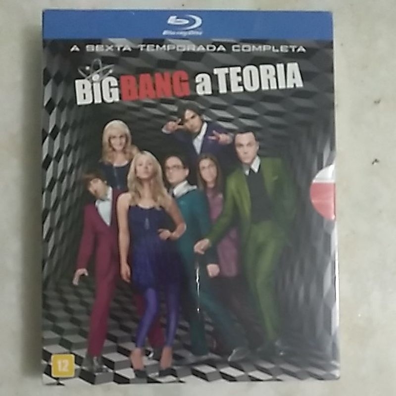 BLU-RAY- BIG BANG A TEORIA- 6⁰ TEMPORADA COMPLETA EM BLU-RAY LACRADO ...