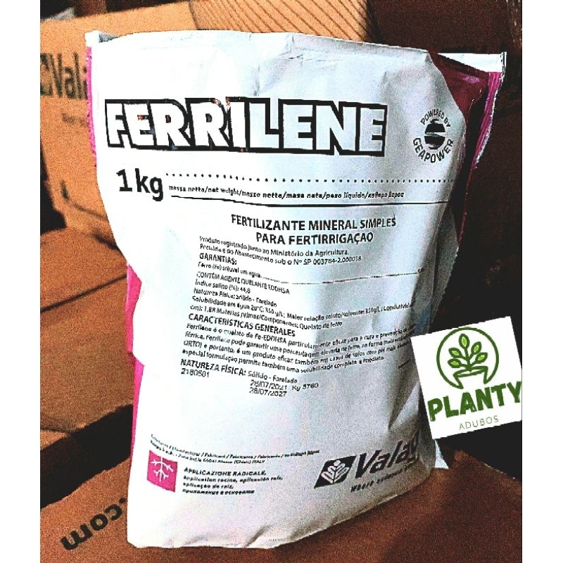 Ferrilene Valagro Quelato ferro 1kg | Shopee Brasil